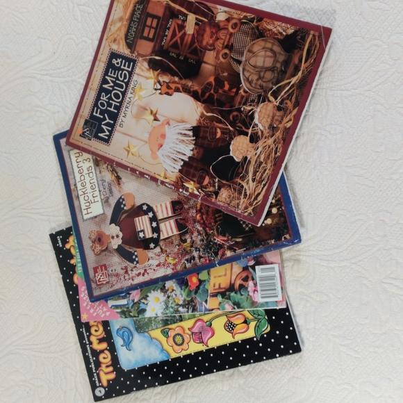 Art | Four Wood Craft Tole Painting Books | Poshmark